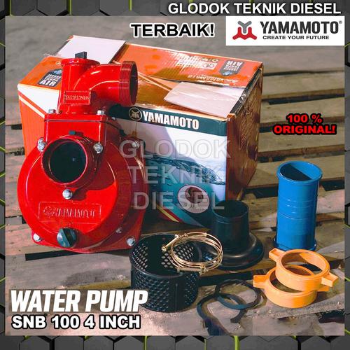 Jual Yamamoto Water Pump Body Mesin Pompa Air 4 inch 100 MM SNB 100 ORI ...