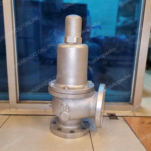 Jual Safety Valve 2 inch Dn 50 jis 10k 317 Besi Cast Iron Non Handle ...