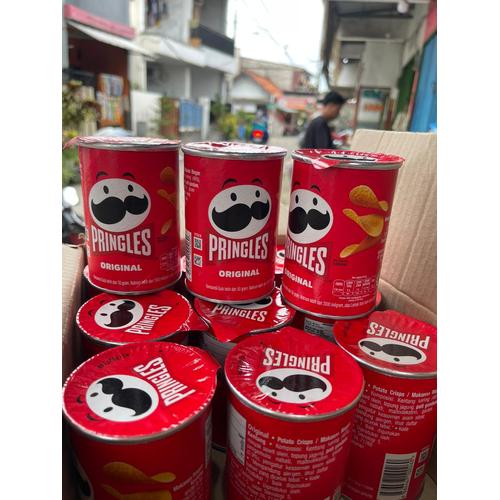 Jual COD // Pringles 50 Gr 1 Dus Isi 10 // Pringles Original 50 Gr Mini ...