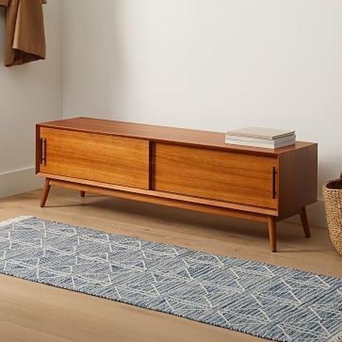 Jual MEJA TV MINIMALIS KAYU JATI BUFFET TV MODERN SLIDE CABINET - Kab ...