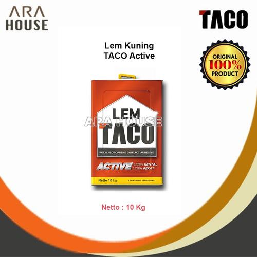 Jual Lem Kuning Serba Guna Merk Taco Active Isi 10Kg - Kota Medan - CV ARA HOUSE | Tokopedia