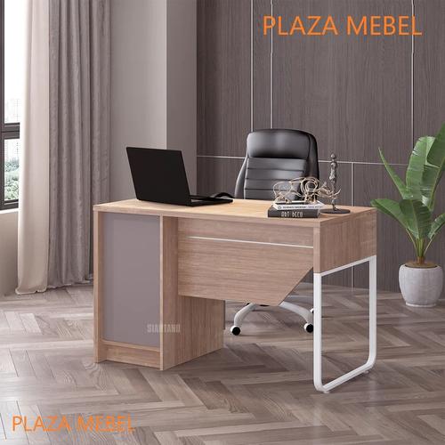 Jual Meja Tulis Kantor OT 155 Minimalis Modern 1/2 Biro Office Table ...