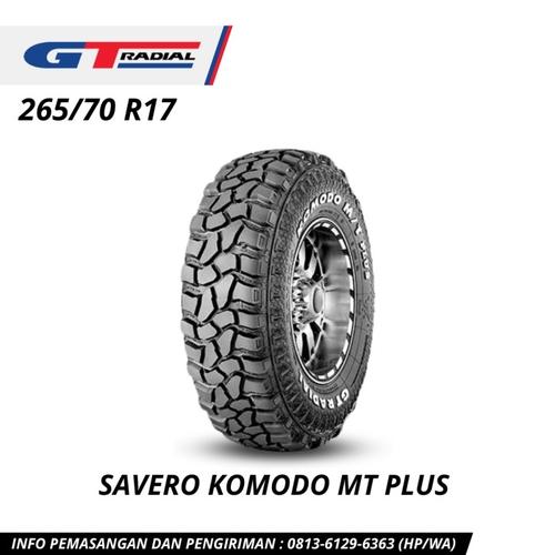 Jual Ban Mobil 265/70 R17 GT Savero Komodo M/T Plus - Kota Medan ...