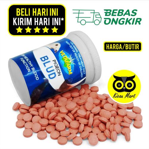 Jual BLUD VETAFARM KAPSUL BUTIR VITAMIN IMPORT OBAT SEL DARAH BURUNG ...
