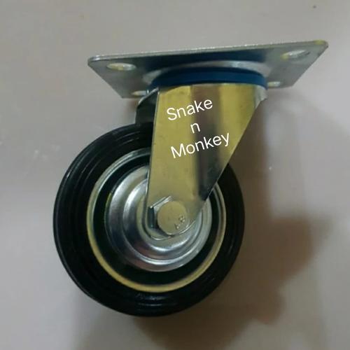 Jual Roda Troly Troli Gerobak 4" Inch (HIDUP/PUTAR) Harga Perbiji ...