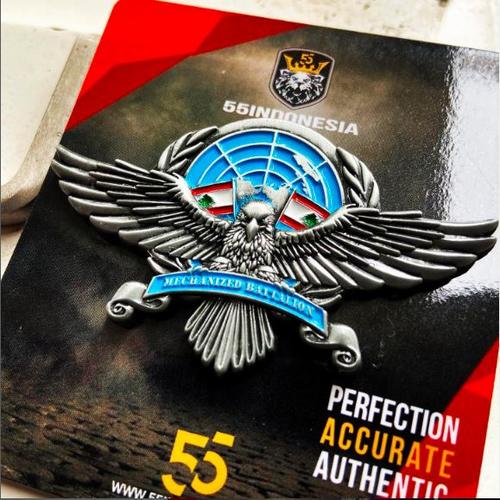Jual 55 Indonesia Brevet Unifil Mechanized Battalion TNI - Jakarta ...