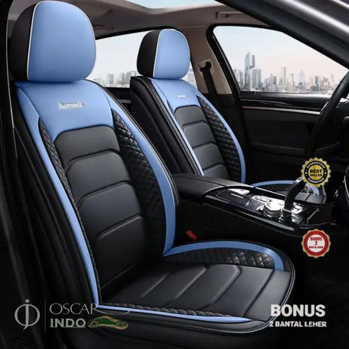 Jual sarung jok mobil Rocky Raize 2022 fullset jok - Biru Muda, myo ...