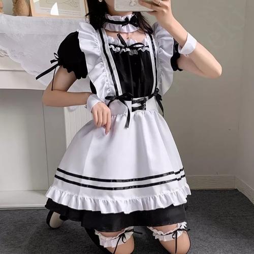Jual Baju Pembantu Cosplay Anime Maid Dress Uniform Girl Sexy Seragam ...