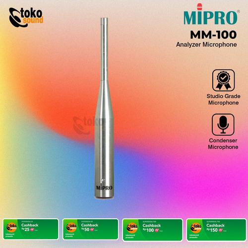 Jual MIPRO MM100 - Omnidirectional Measurement Microphone - Jakarta ...