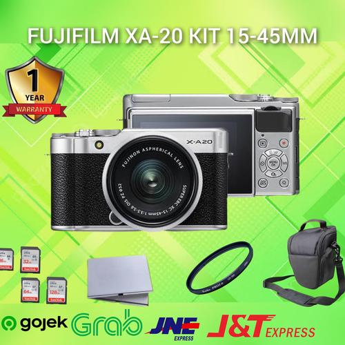 Jual Camera Fujifilm XA-20 Kit 15-45MM / Fujifilm Xa-20 Kit 15-45MM - BODY + KIT, 16gb - Jakarta ...