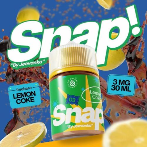 Promo Snap Lemon Coke 60ML by Jeevanka x Union Labs - Liquid Snap Lemon ...