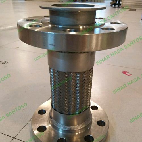 Jual Flexible Hose Stainless SS304 Ansi 300 Flange 3" inch / DN 80 ...