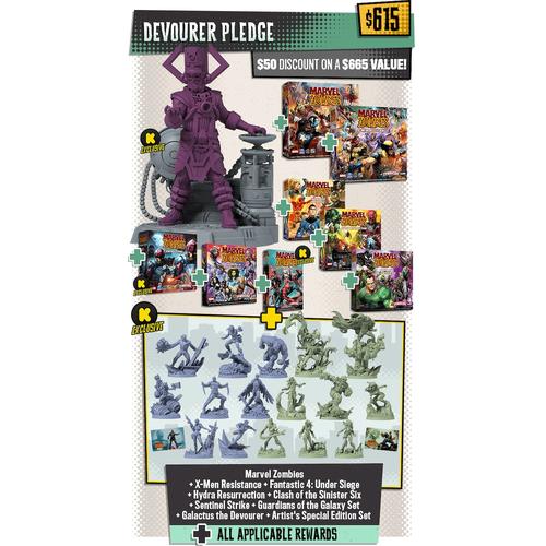 Jual Marvel Zombies A Zombicide Game KickStarter Edition Devourer ...