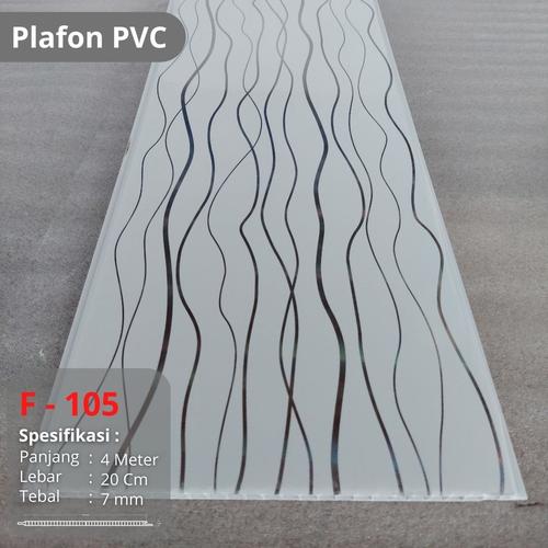 Jual Plafon PVC /Lembar Panjang 4.m HUARUN sekelas sunda plafon - F ...