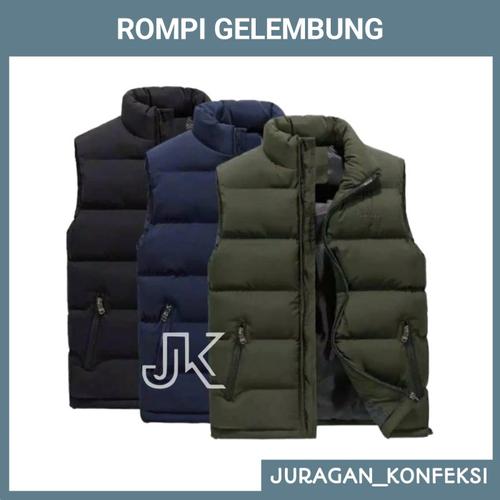 Jual Rompi Gelembung Tahan Air - Rompi Puffer - Rompi Musim Dingin ...