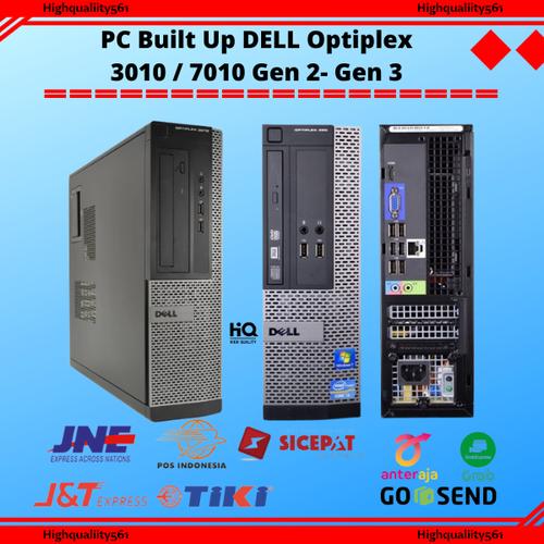 Jual PC Built Up Dell Optiplex 7010 /3010 Core i7 3770 / Core i5 3470 - Core i3 3220, 500GB ...