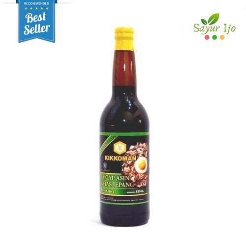 Promo Kikkoman Kecap Asin Khas Jepang 620 ML / Botol Saus Premium Soy ...