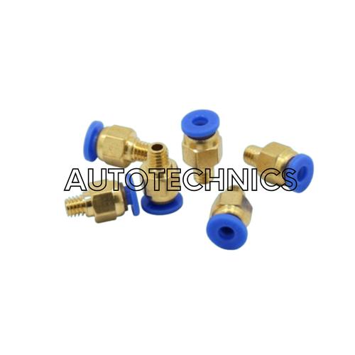 Jual Pneumatic Connector Push Fitting Bowden Extruder PC4-M5 READY ...