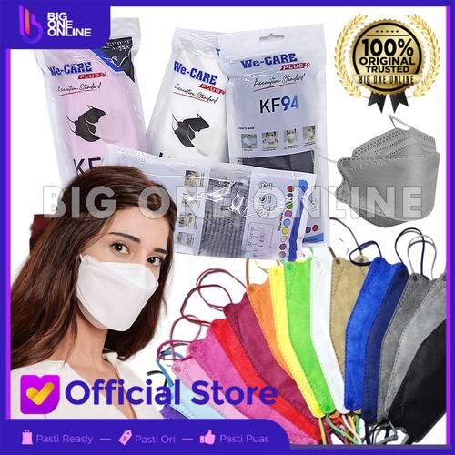 Promo Masker KF94 4ply, Convex Mask, Masker Korea 4 Ply, Masker 4D ...
