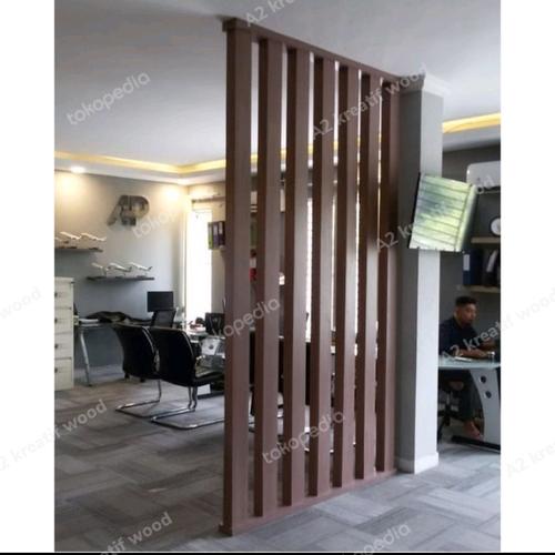 Jual sekat ruangan minimalis /partisi kayu - Kota Tangerang Selatan ...