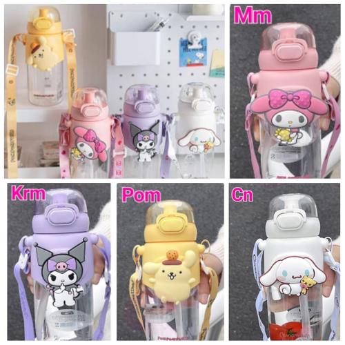 Jual CL Botol minum 2 in 1 Melody Kuromi Pom Cinamoroll 600ml ori - MM - Jakarta Utara - Cutie ...