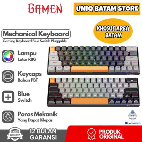 Jual GAMEN MECHANICAL KEYBOARD TITAN III RGB LIGHT [ BATAM ] - Kota ...