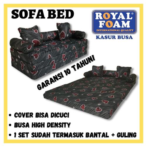 Jual Sofabed Lipat Royal Foam Original Sofa Bed Lipat Minimalis Lebar ...