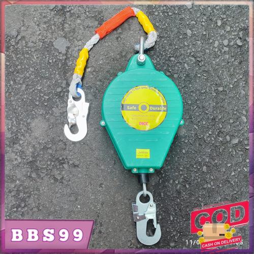 Jual fall arrester tali pengaman self retractable lifeline 150kg - 5 ...
