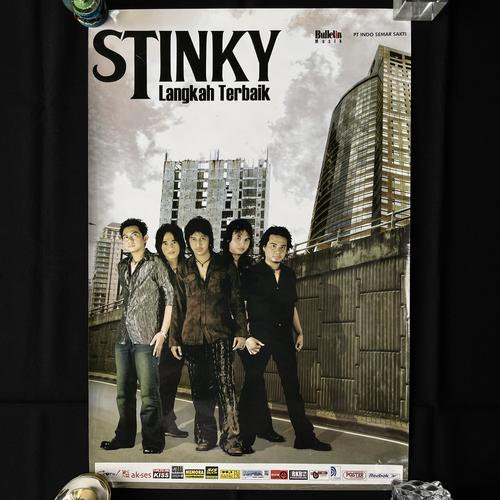 Jual Poster Promo Musik - STINKY Langkah Terbaik - Original Music ...