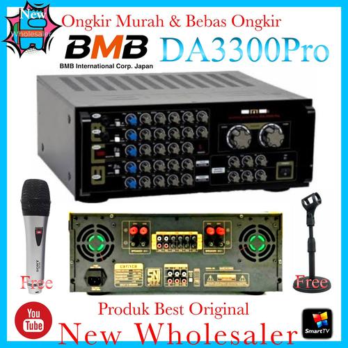 Jual Power Amplifier Premium BMB DA3300Pro Original Sni resmi Da 3300 ...