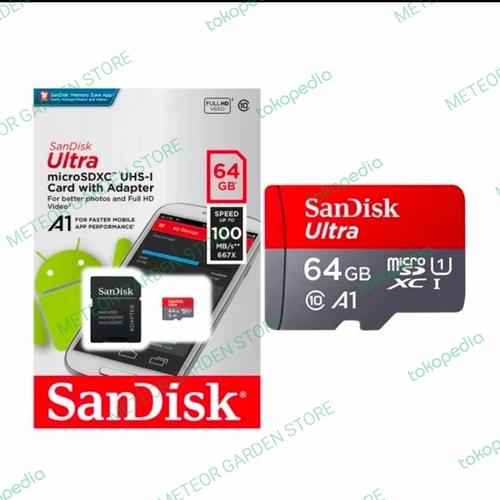 Promo memory card 64gb 100mbps Micro SD Ultra class 10 A1 - Jakarta ...