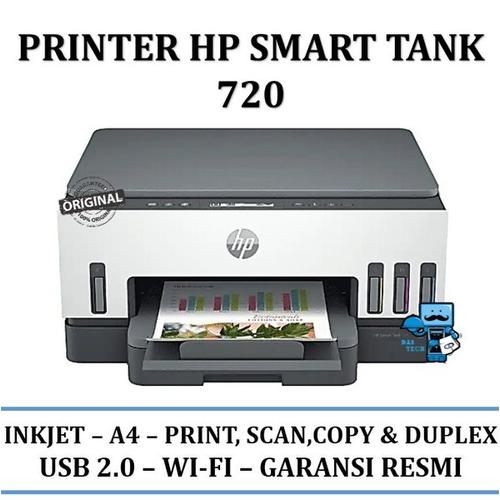 Promo Printer Smart Tank HP 720 Wireless All-in-One - Garansi Resmi ...