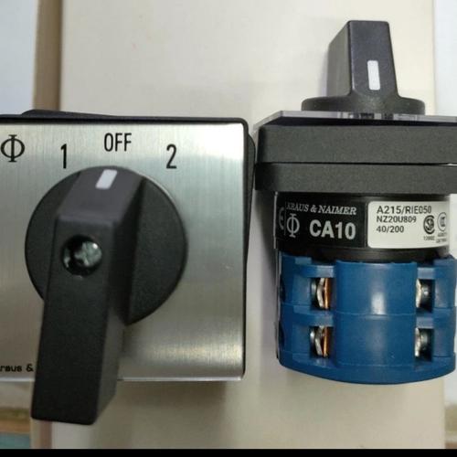 Jual CA10-A215 (2 pole/20A), SELECTOR SWITCH SPRING KRAUS & NAIMER ...