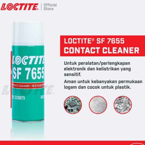 Jual LOCTITE SF 7655 CONTACT CLEANER Pembersih Soket Listrik 400 ml ...