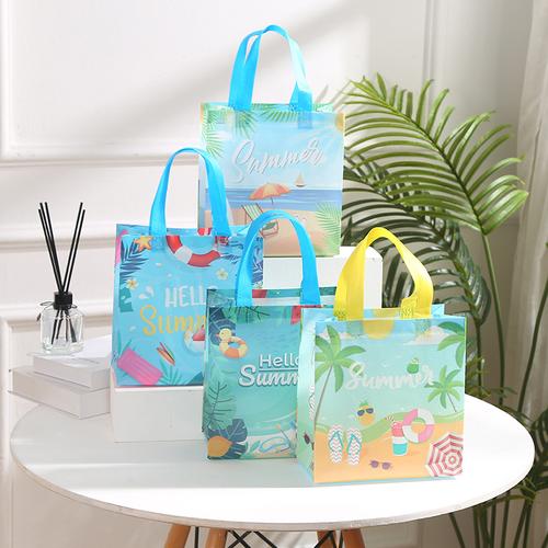 Jual Goodie Bag The Kuda Dino Musim Summer Flower Tas Kado Kantong ...