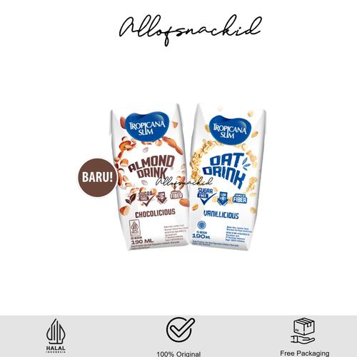 Promo Tropicana Slim Oat Drink - Minuman Oat Bebas Gula - 190ml - Almond Choco - Jakarta Barat ...