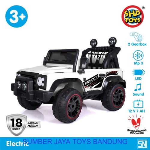 Jual Mainan Mobil Aki Anak JEEP BESAR 4WD JEEP BAN KARET Mobil Remote ...