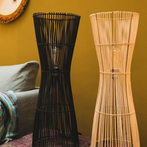 Jual Standing Lamp Rattan / Floor Lamp Rattan / Lampu Lantai Rotan M12 ...