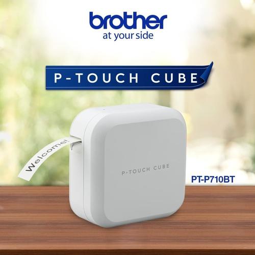 Jual BROTHER PT-P710BT PTouch Cube Printer Label Portable Bluetooth ...