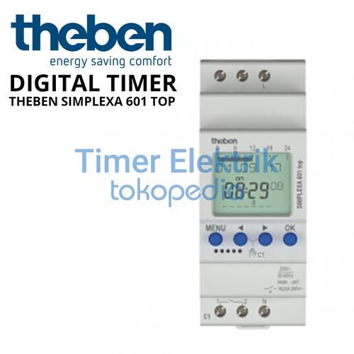 Jual Digital Timer Theben Simplexa 601 Top - Jakarta Pusat - Timer Elektrik | Tokopedia