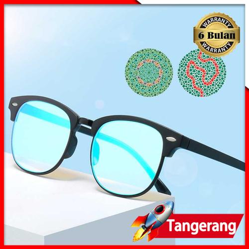 Jual Kacamata Buta Warna Merah Hijau Enchroma Pria Dan Wanita - 1pc ...