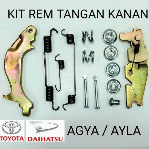 Jual KIT REM TANGAN KANAN RH AGYA AYLA HAND BRAKE LEVER KIT AGYA AYLA ...