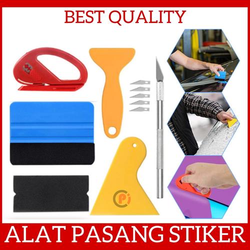 Jual Tools Alat Bantu Pasang Stiker Sticker Kaca Film Kape Skrap ...