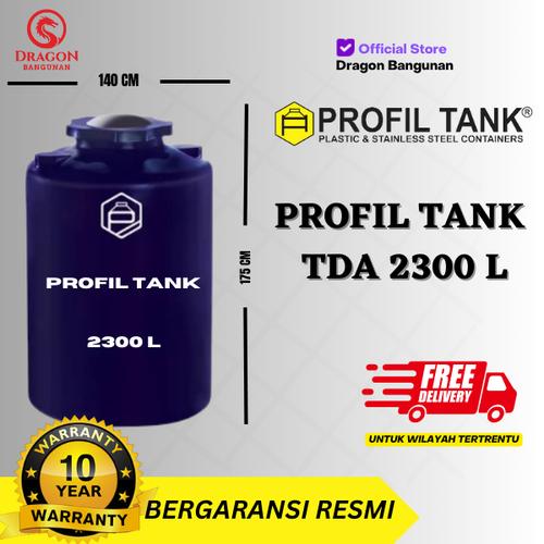 Jual TANGKI AIR PLASTIK PROFIL TANK TDA 2300 LITER - TOREN AIR PROFIL ...