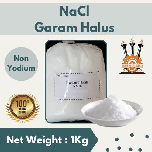Jual garam nacl 1kg garam halus 1kg Nacl Sodium chloride Garam Industri - Jakarta Barat ...