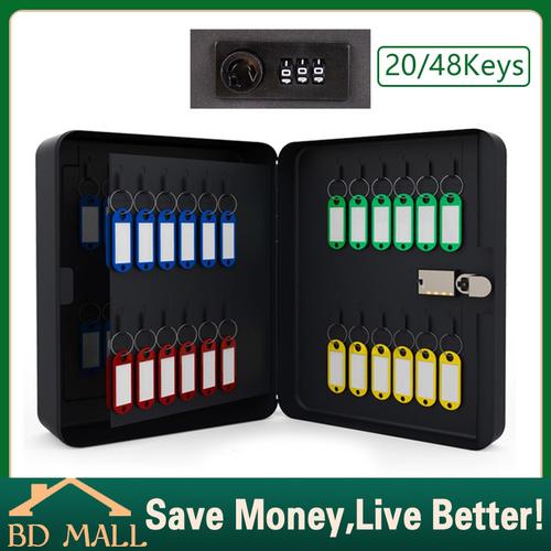 Jual Wall Key Box 48 Keys - Box Gantungan Kunci Dinding Kotak Kunci - L ...