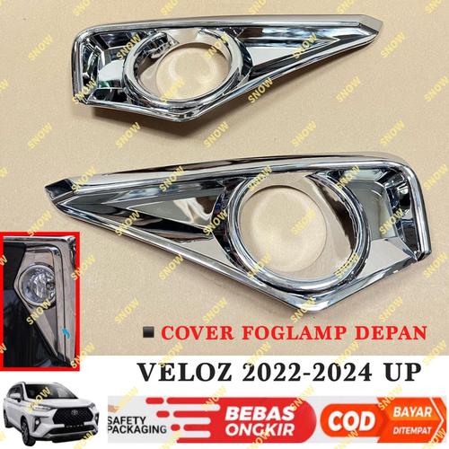 Jual Foglamp Cover Fog Lamp Veloz 2022 2023 2024 Chrome - Jakarta Pusat ...