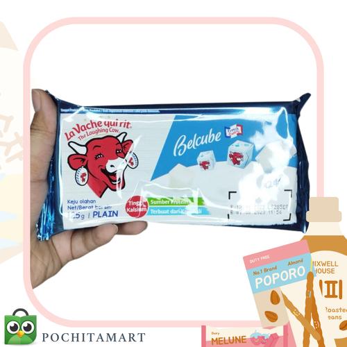 Jual The Laughing Cow Belcube Plain Cheese/ Potongan Keju/ The Laughing ...