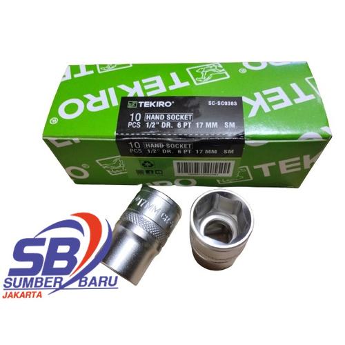 Jual TEKIRO Model sherlock 1/2 INCH KUNCI SHOCK 17 MM 6 PT/ MATA SOK ...