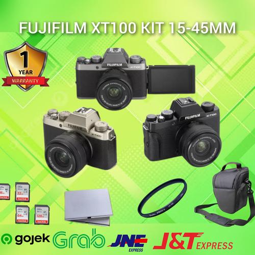 Jual Camera Fujifilm XT100 Kit 15-45MM / Fujifilm XT100 Kit 15-45MM ...